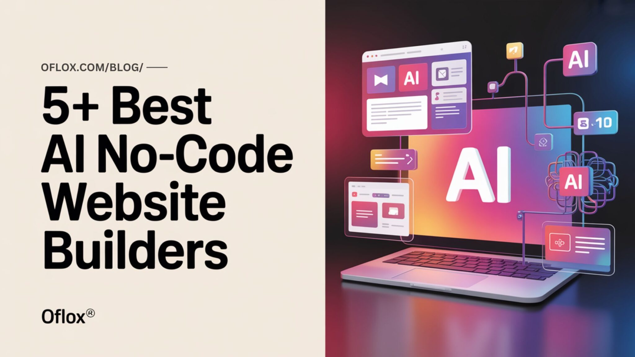 5+ Best AI No-Code Website Builders (No Code, Step-by-Step)