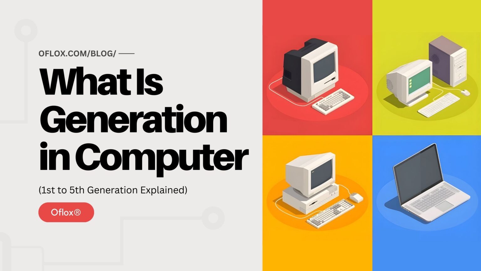 What Is Generation in Computer (1st to 5th Generation Explained)