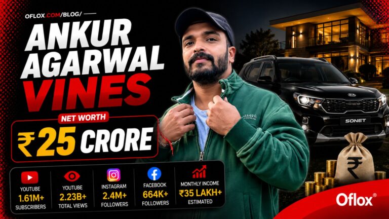 Ankur Agarwal Vines Net Worth: Dance Teacher to ₹25 Crore Star!