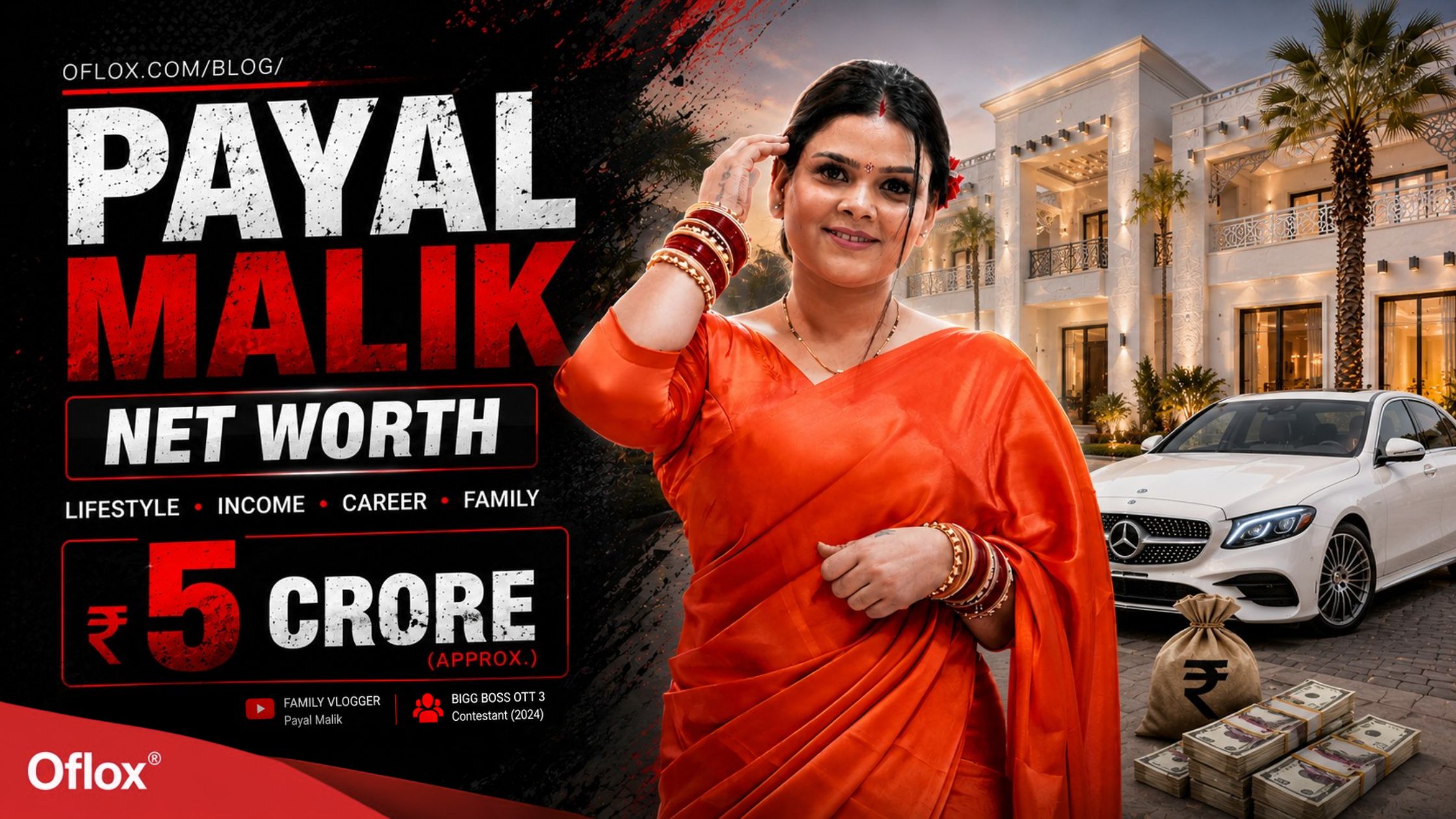 Payal Malik Net Worth: From Family Vlogs to ₹5 Crore Fame!
